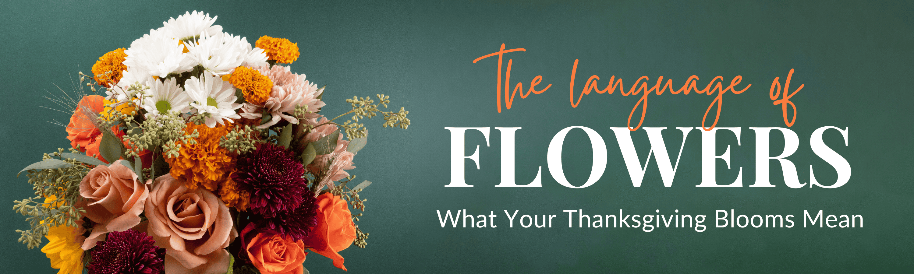 The Language of Flowers: What Your Thanksgiving Blooms Mean - In Bloom ...